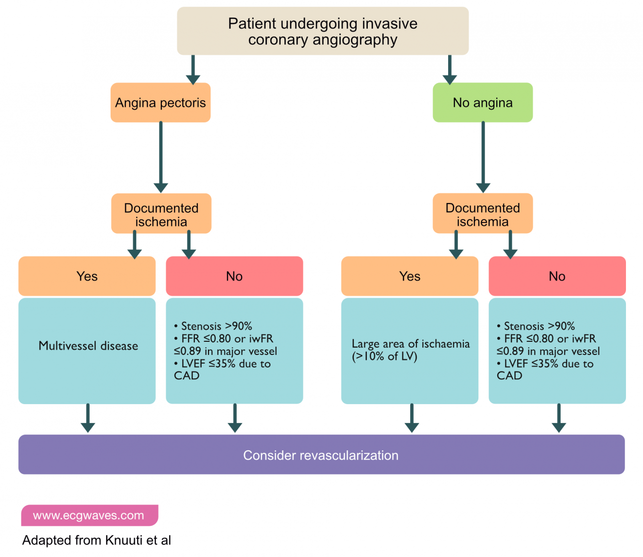Stable Coronary Artery Disease (Angina Pectoris): Diagnosis, Evaluation ...